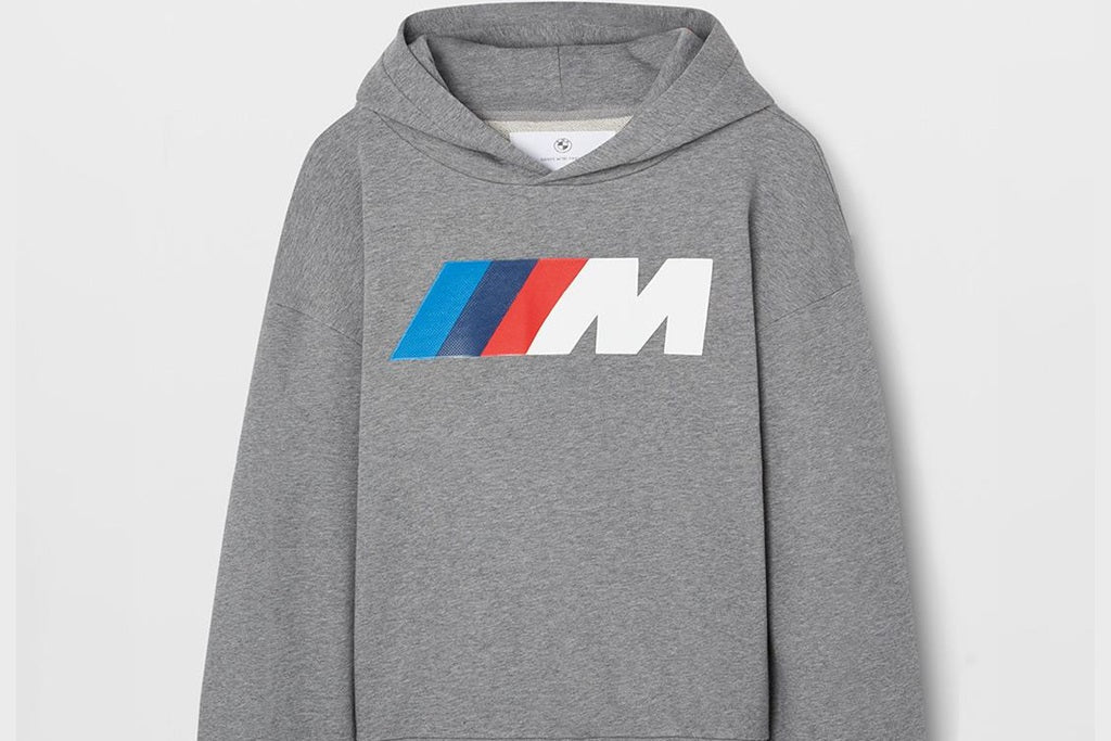 Genuine BMW M Logo Sweathoodie - Grey | AutoTecknic USA