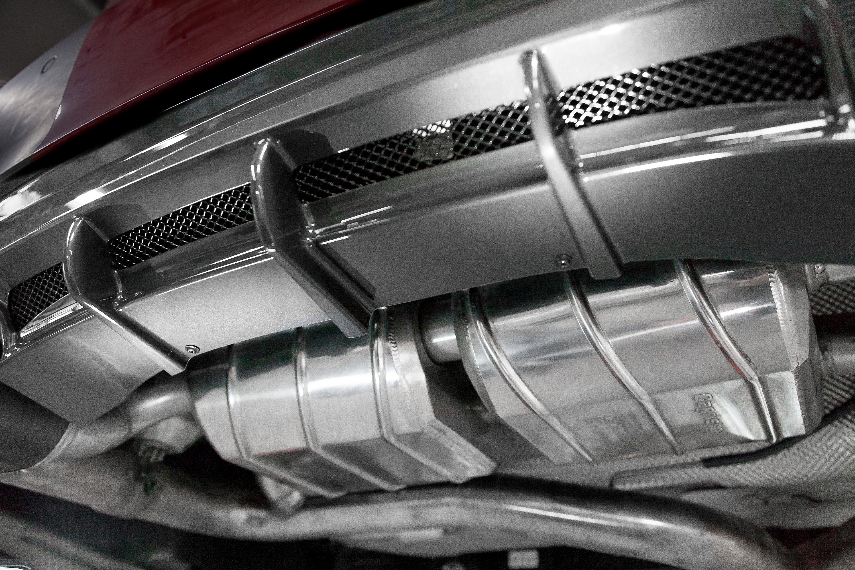 BMW 428i/435i Rear Skirt Apron/Diffuser | Capristo Exhaust