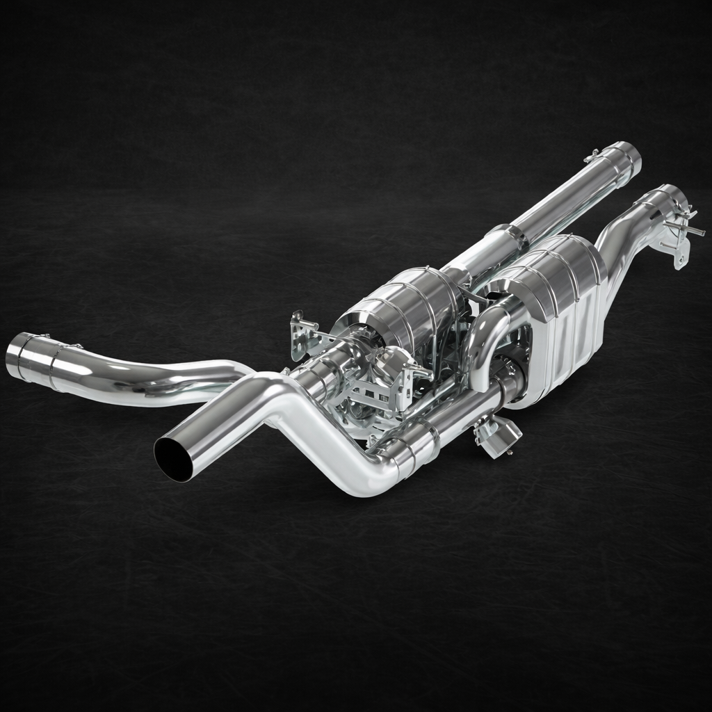 Dodge Ram TRX - Valved Middle Silencer (CES3) | Capristo Exhaust