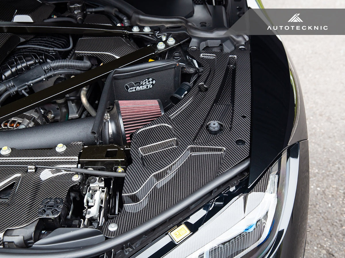 AutoTecknic Dry Carbon Engine Bay Trim Set - G80 M3 | G82/ G83 M4 ...