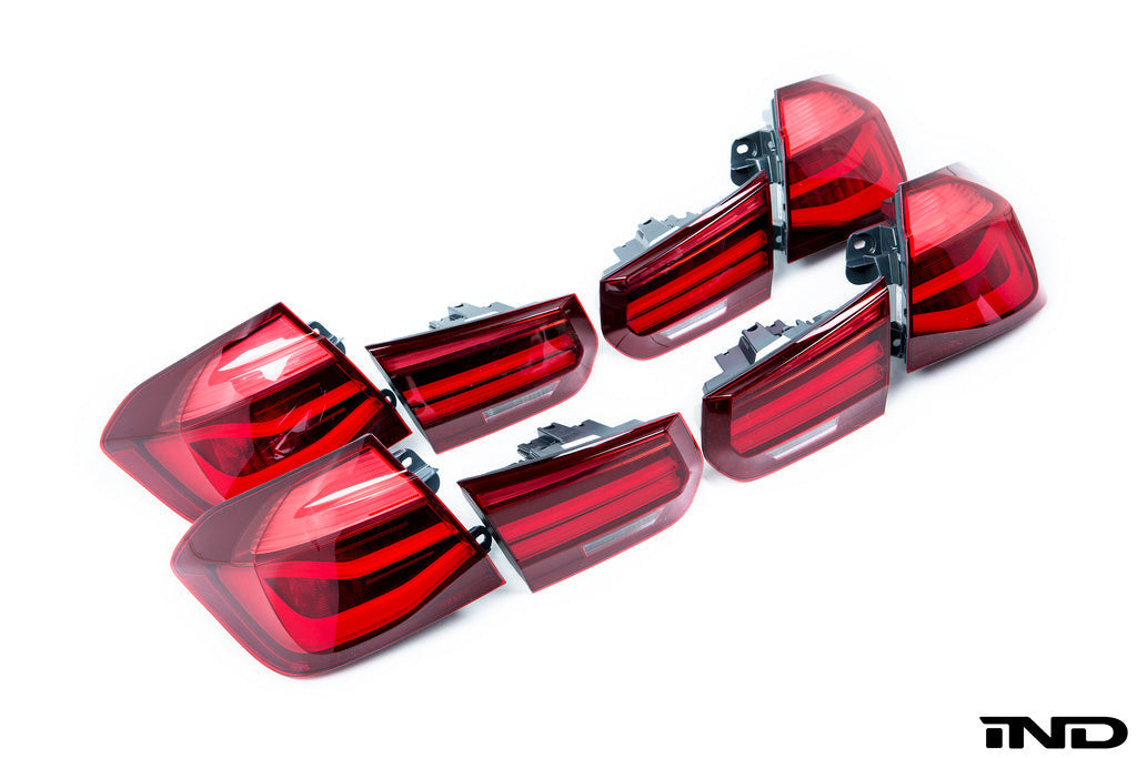 Genuine BMW LED Shadowline Tail Light Set - F80 M3 / F30 LCI | Globo ...