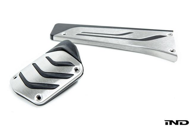BMW M Performance Stainless Steel Pedal Set - AT | AutoTecknic USA
